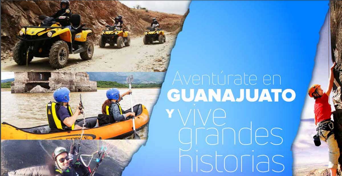 Guanajuato presenta un “Catálogo de Aventuras” - EnBreve Noticias